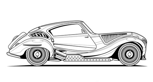 Omaľovánka auto - 50+ Omaľovánky auto - Topden.sk