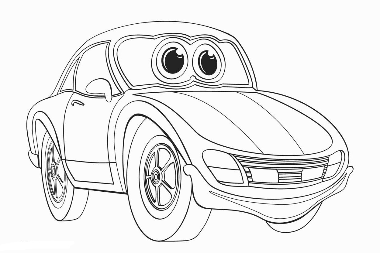 Omaľovánka auto - 50+ Omaľovánky auto - Topden.sk