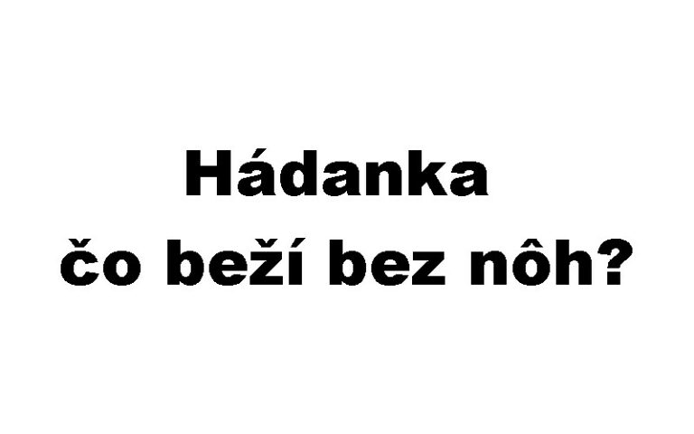 Hádanka pre deti - Najlepšie hádanky top 100 - Topden.sk